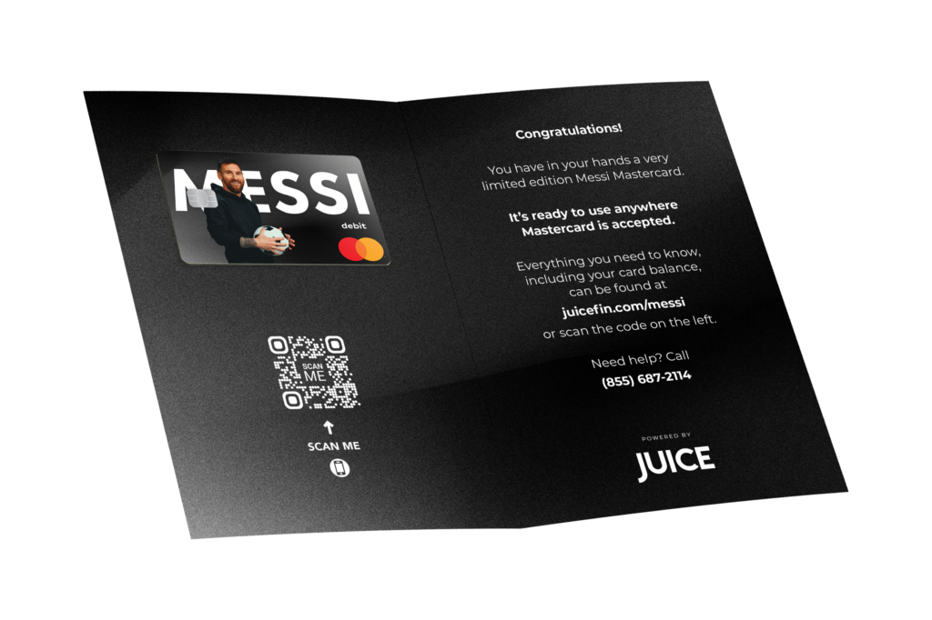 Messi Mastercard - Juice Financial